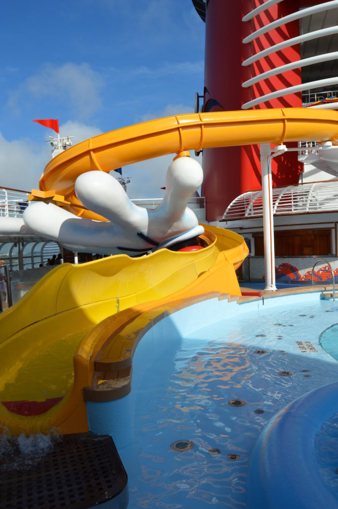 disney wonder slide pool - My Big Fat Happy Life